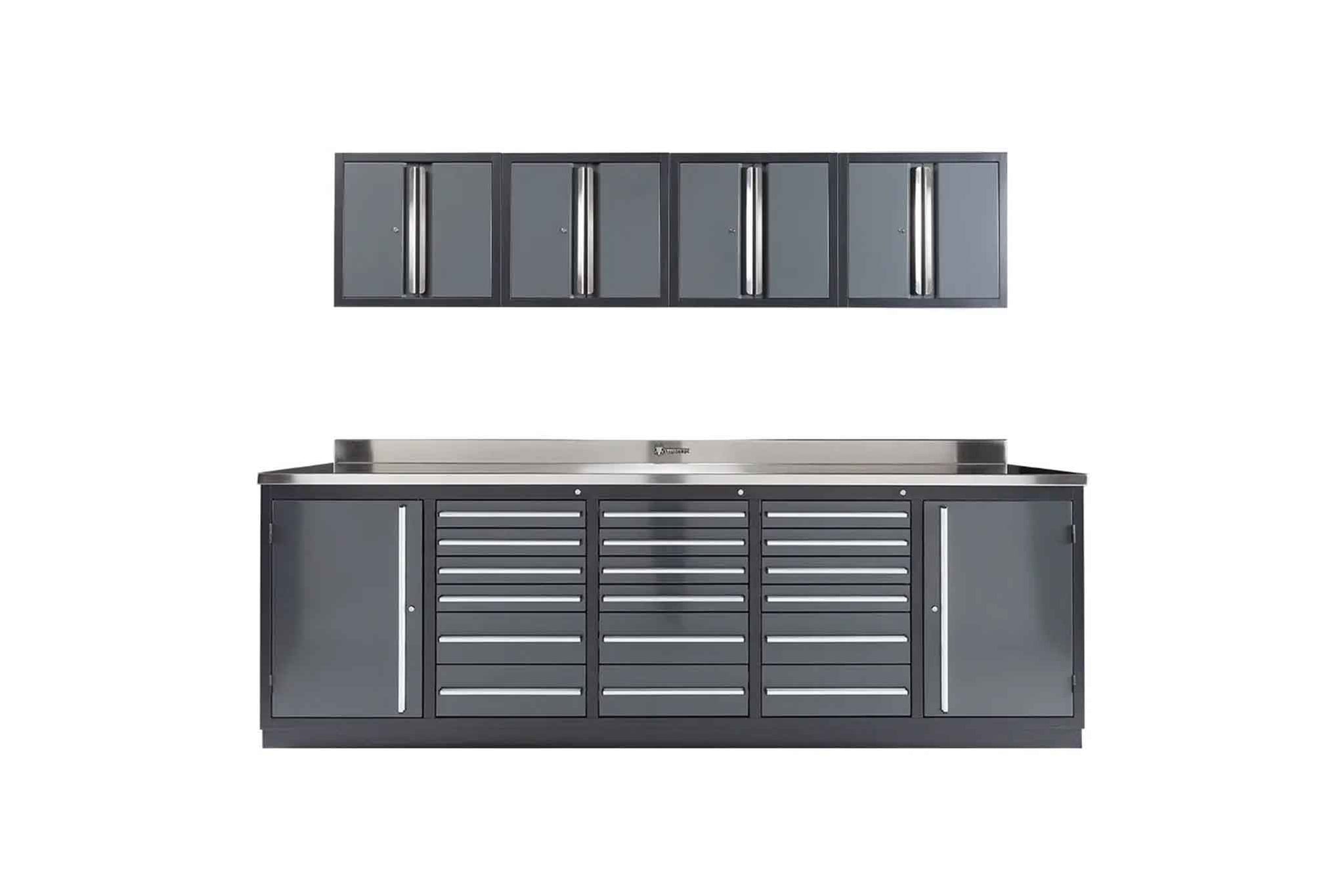 Heavy Duty Pro Series Garage Wall Cabinet — Dragonfiretools