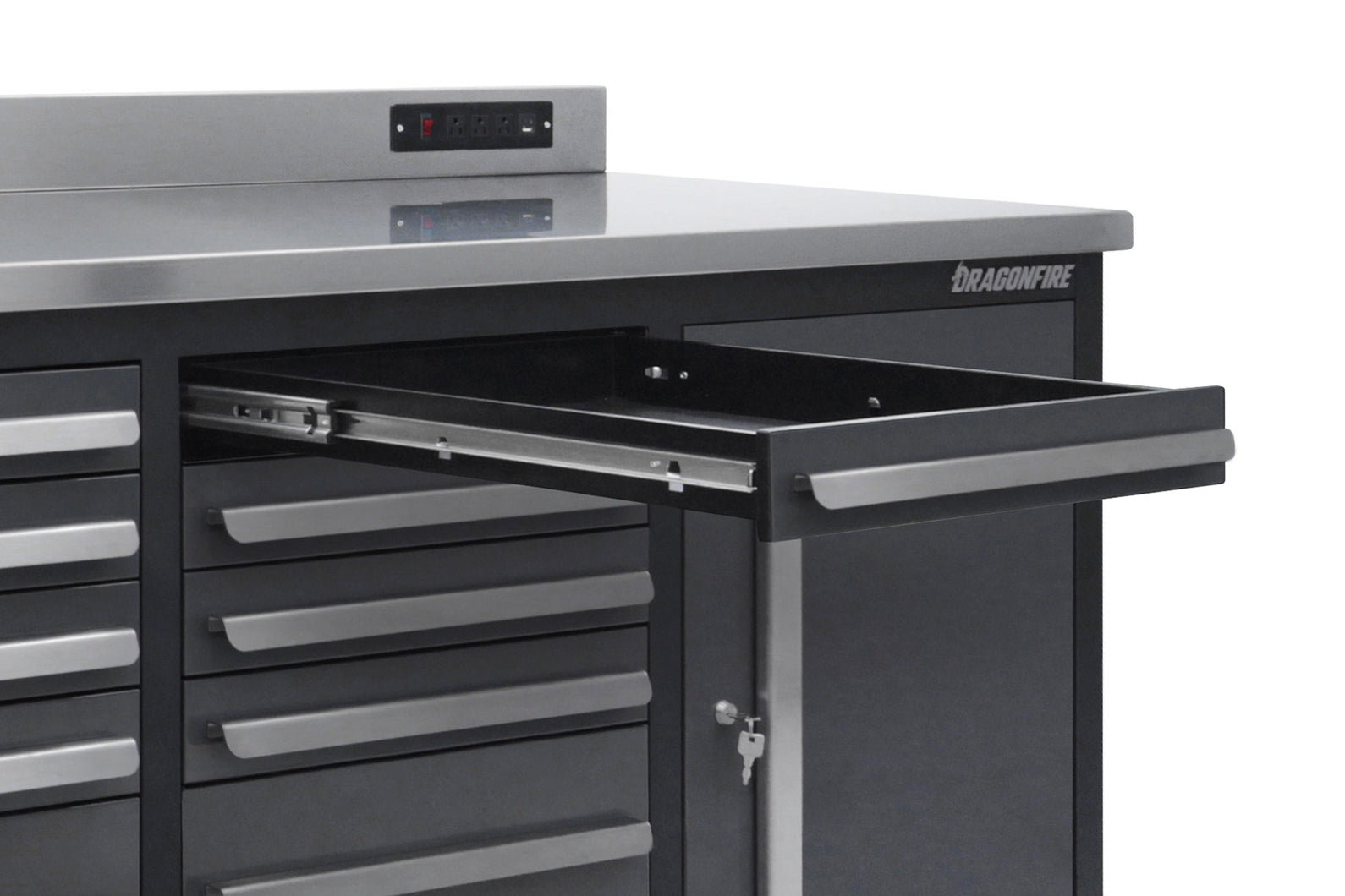 Pro Series 18 Drawer 9FT Workbench — Dragonfire Tool Storage