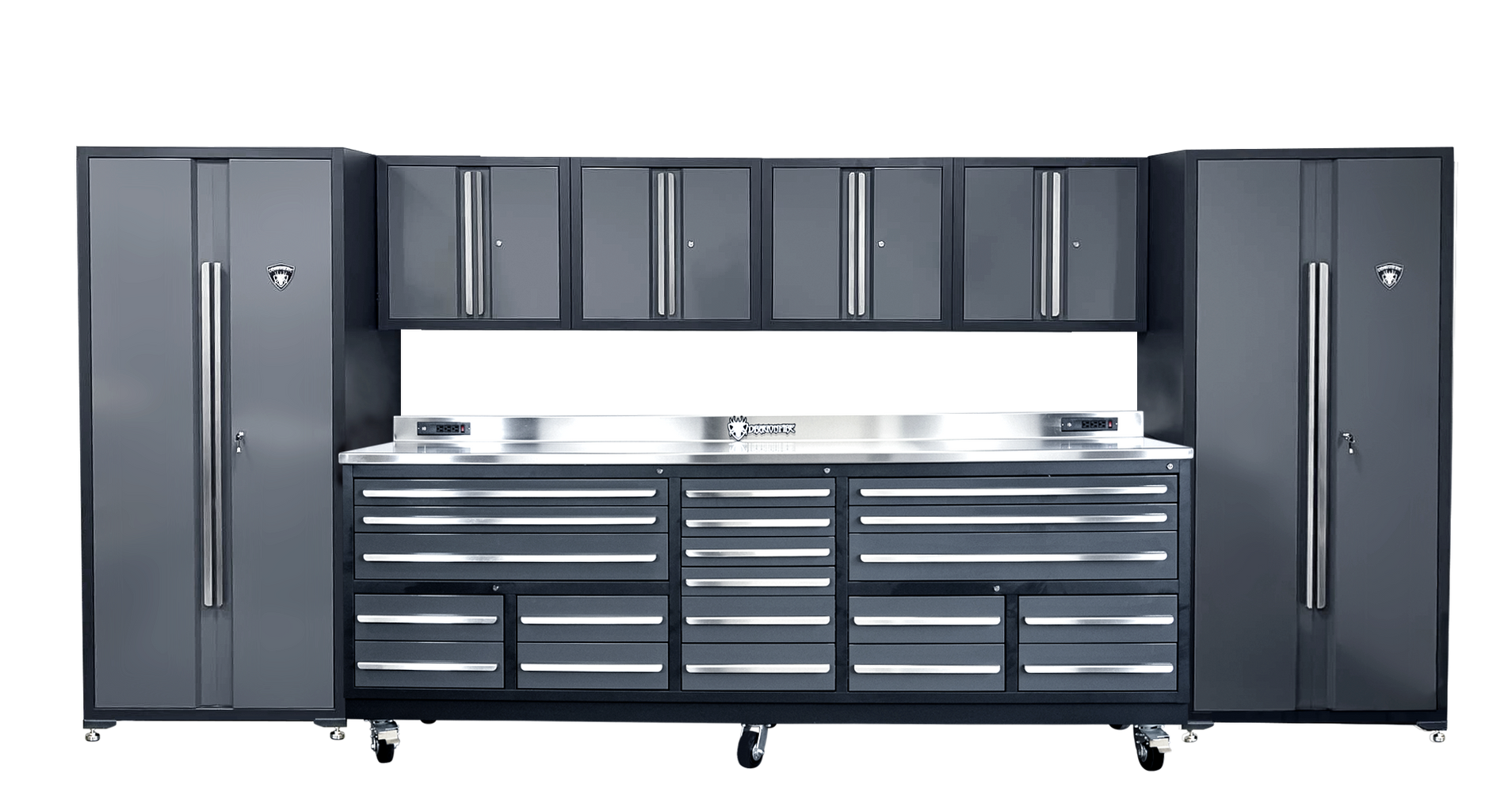 Dragonfire 20 Drawer Pro Series 9FT Workbench — Dragonfiretools