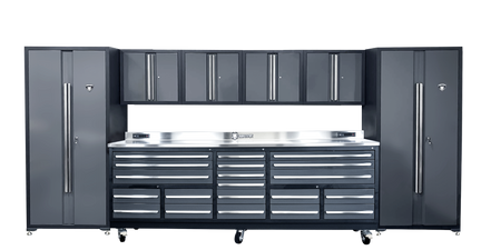Dragonfire 20 Drawer Pro Series 9FT Workbench — Dragonfiretools