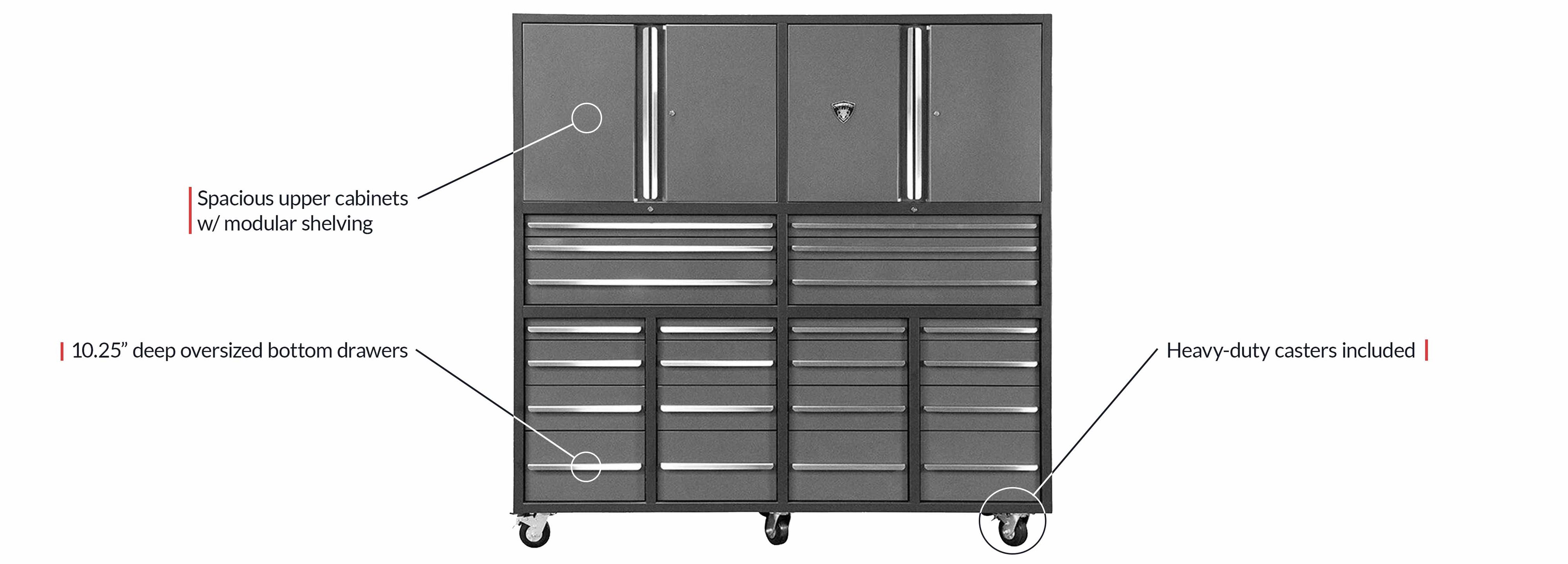 Dragonfire Tool Cabinets - Heavy Duty, Garage or Industrial Tool ...