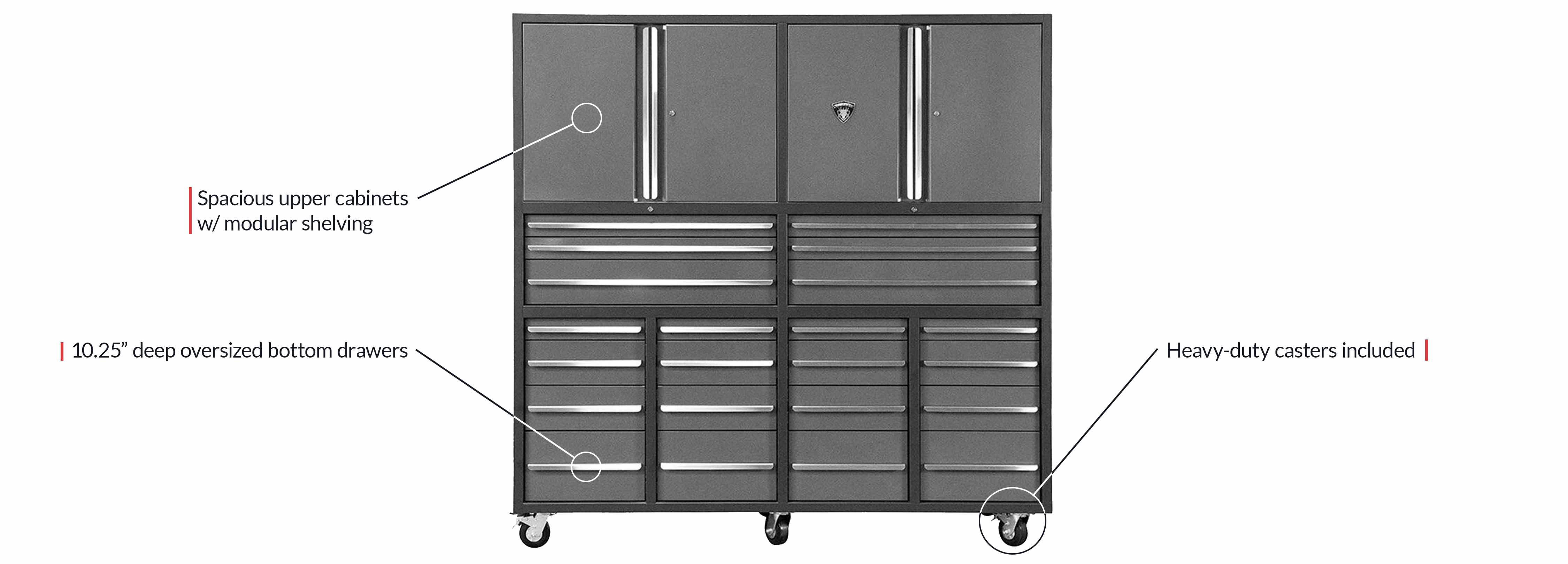 Dragonfire Tool Cabinets - Heavy Duty, Garage or Industrial Tool ...