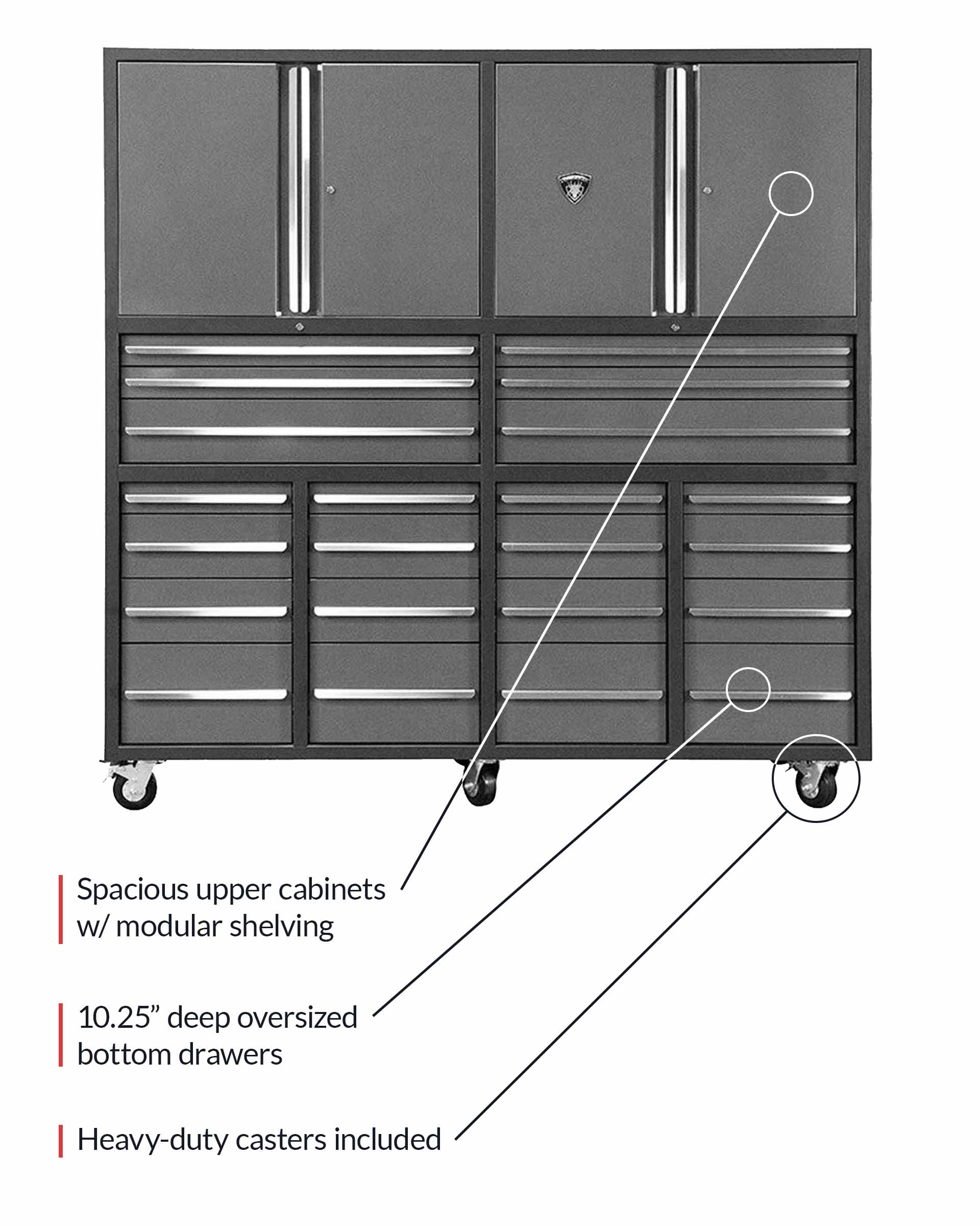 Dragonfire Tool Cabinets - Heavy Duty, Garage or Industrial Tool ...