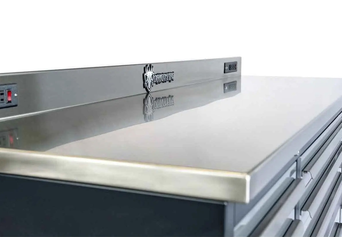Dragonfire 17 Drawer Pro Series 7FT Workbench with Swappable Drawers ...