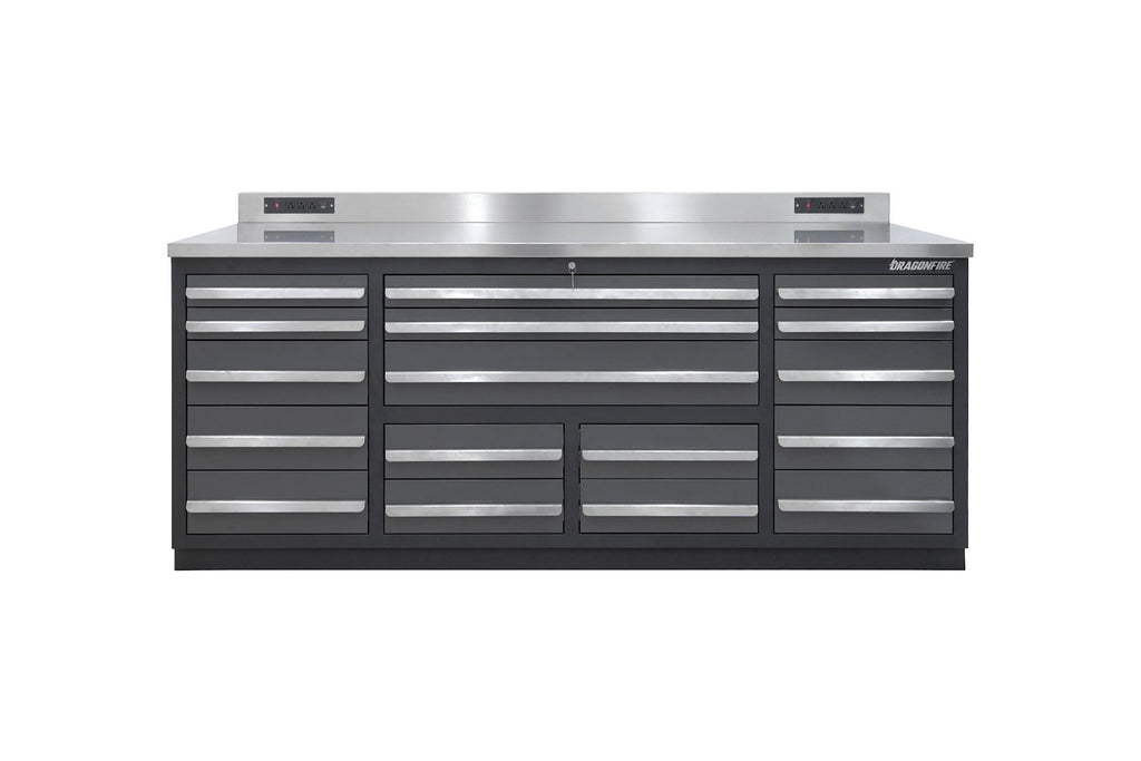 7FT Workbench / Toolbox combos with tool storage for garages and shops ...