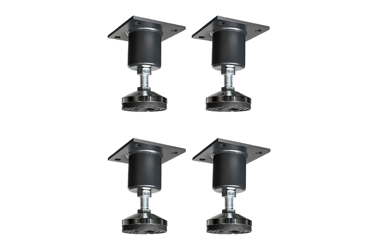 Heavy Duty Adjustable Workbench Leveling Feet (Set of 6) — Dragonfiretools