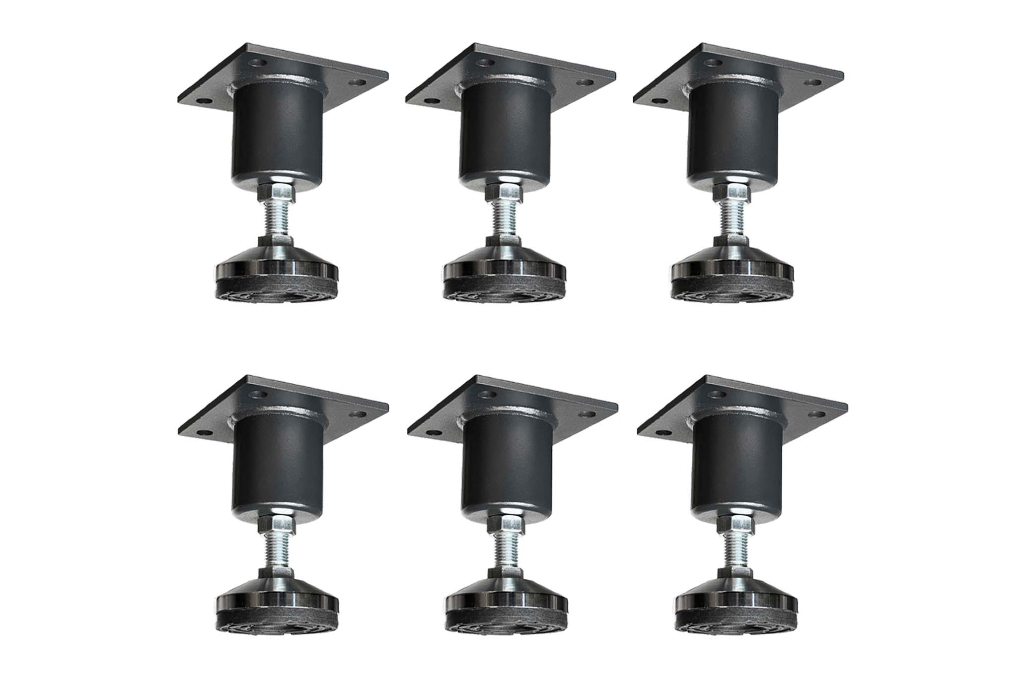 Heavy Duty Adjustable Workbench Leveling Feet (Set of 6) — Dragonfiretools