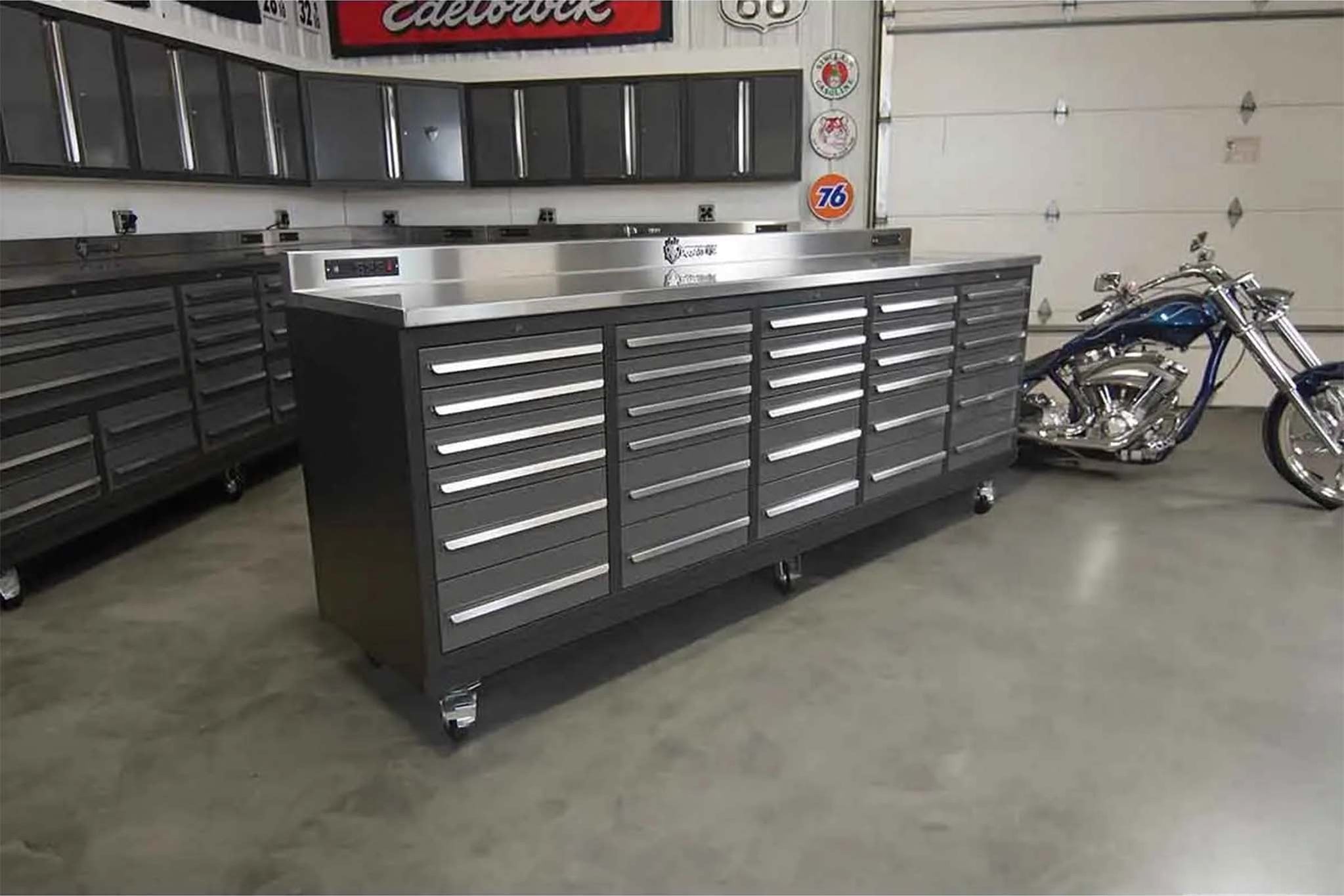 Dragonfire 30 Drawer Pro Series 9FT Workbench with Swappable Drawers ...